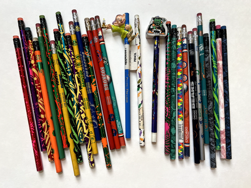 Vintage 90s 2000s Y2K Pencil Lot of 30 Variety Various Colors Sports ...