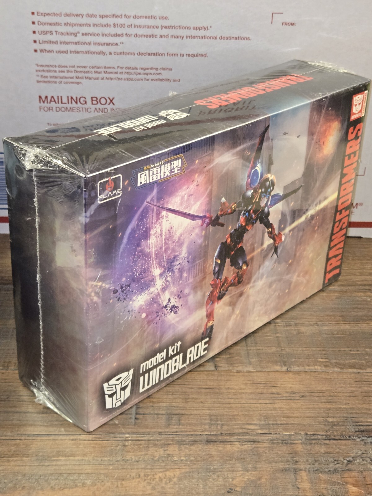 New & Sealed! Flame Toys Furai Model Kit Windblade Transformers Action ...