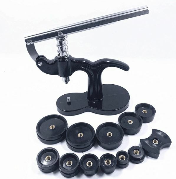 Watchmaker Tool Watch Press Set Back Case Closer Crystal Glass Fitting ...