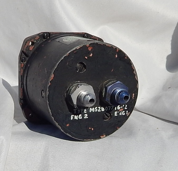 Grumman S-2F Tracker ASW Carrier Aircraft Dual Engine Manifold Gauge ...