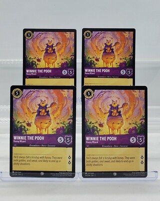 Disney Lorcana Winnie the Pooh - Hunny Wizard 59/204 Floodborn C 4 ...
