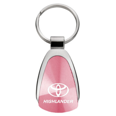 Toyota Highlander Tear Drop Key Ring (Pink) | eBay