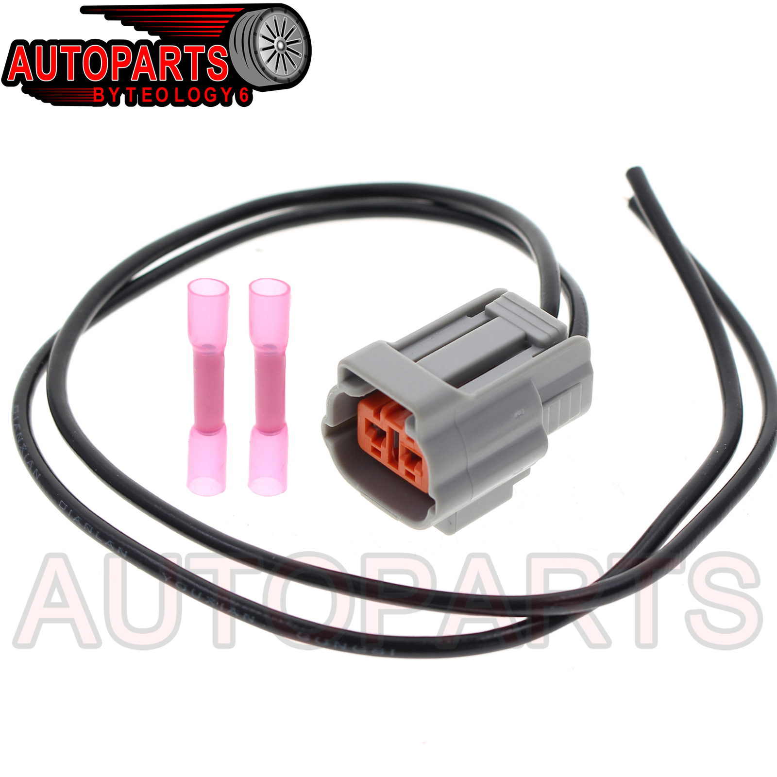 Fuel Shut Off Solenoid Connector Plug Pigtail Harness For Kubota 17208 ...