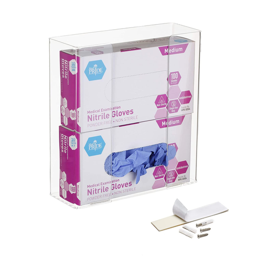 Adir Glove Holder for Wall Mount Holds a Double Box Capacity, Used as ...