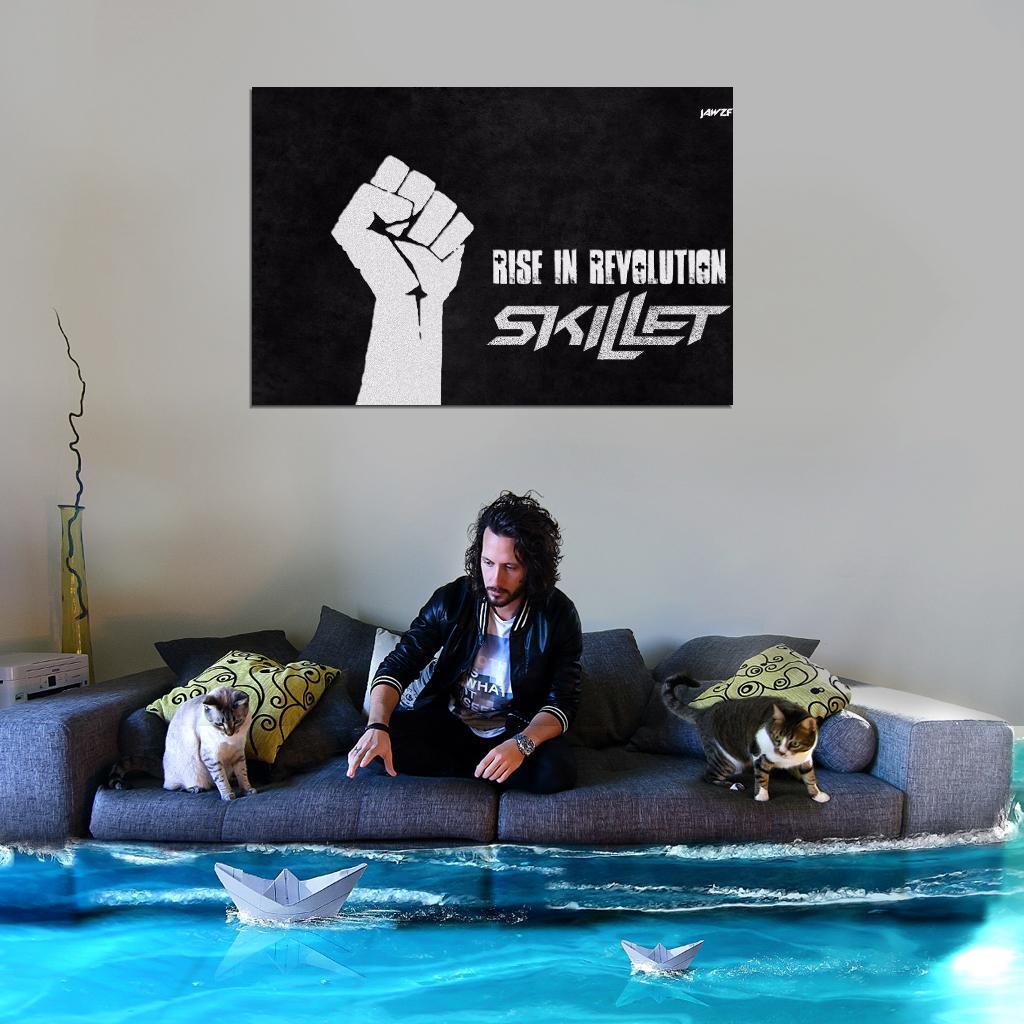 Skillet Rise Poster