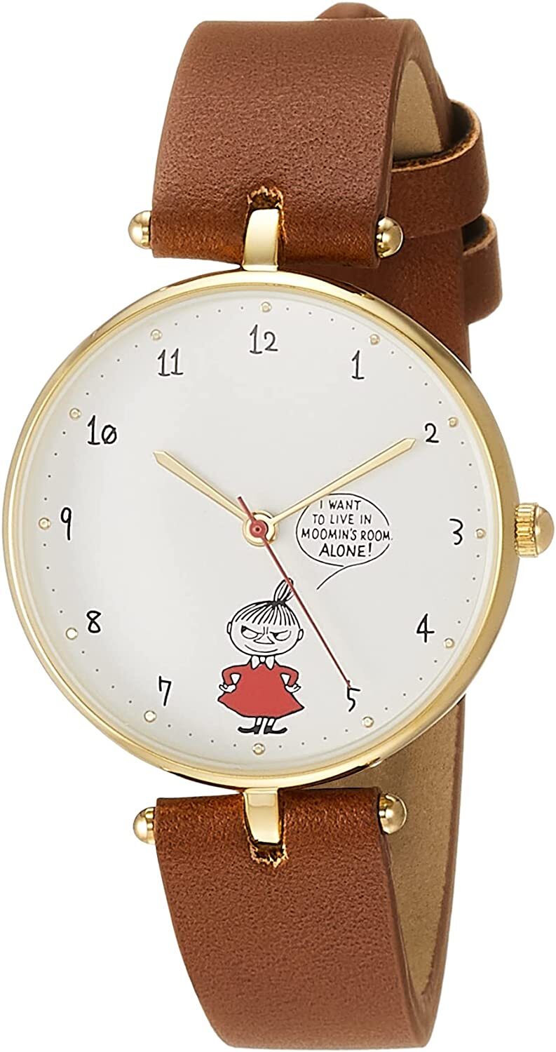 Fieldwork Watch Moomin Balloon Art Leather Belt Little My MOM006-2 ...
