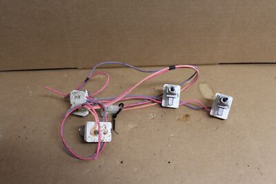 GE Range Gas Valve Set On Harness Part # WB21K40 WB24K10003 | eBay