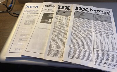TWO old copies each of DX News & NASWA The Journal 1997 | eBay