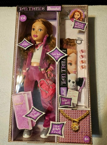 NEW IN BOX Teen Trends DEONDRA Fashion clothes Closet 17" Doll Mattel ...