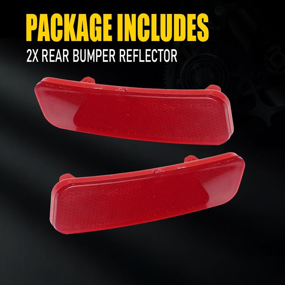 Rear Set Bumper Reflector For 2014-2022 Ford Transit Connect FO1185106 ...