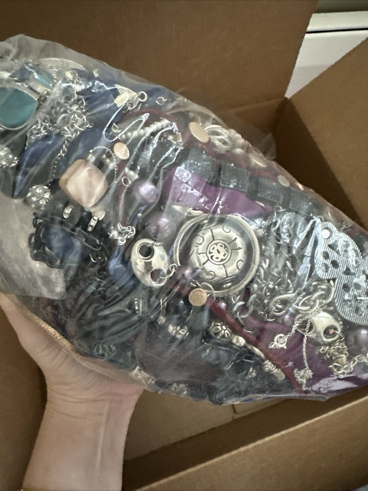 11 Lbs CRAFT Mixed Jewelry Lot Mostly Modern Some Vintage DIY Junk ...