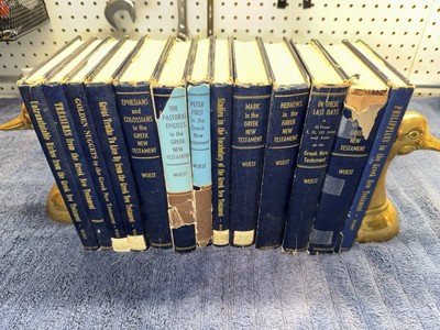 B3 Lot Of 13 Vintage Studies In The Greek New Testament Books By ...