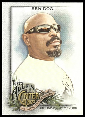 Sen Dog 2022 Topps Allen & Ginter #255 Rapper Cypress Hill Musician ...
