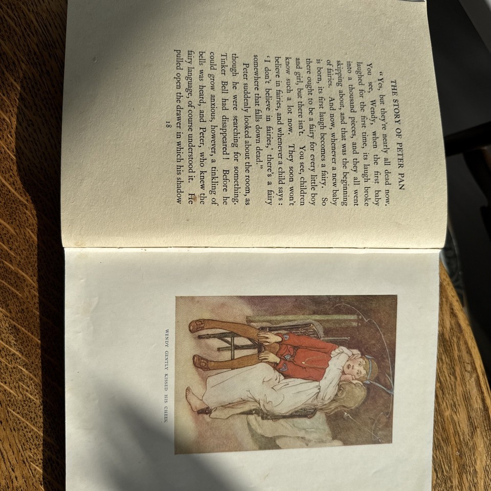 The Peter Pan Picture Book By Alice Woodward 1940 Vintage Illustrated ...