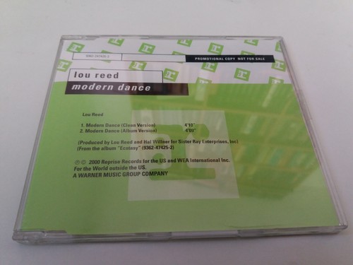 Lou Reed "Modern Dance" CD Single 2 Tracks Like New | eBay Australia