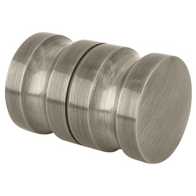 CRL SDK120BN Brushed Nickel Euro Style Back-to-Back Shower Door Knobs | eBay