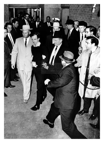 JACK RUBY PREPARES TO SHOOT LEE HARVEY OSWALD 11/24/63 JFK ASSASSIN 5X7 ...