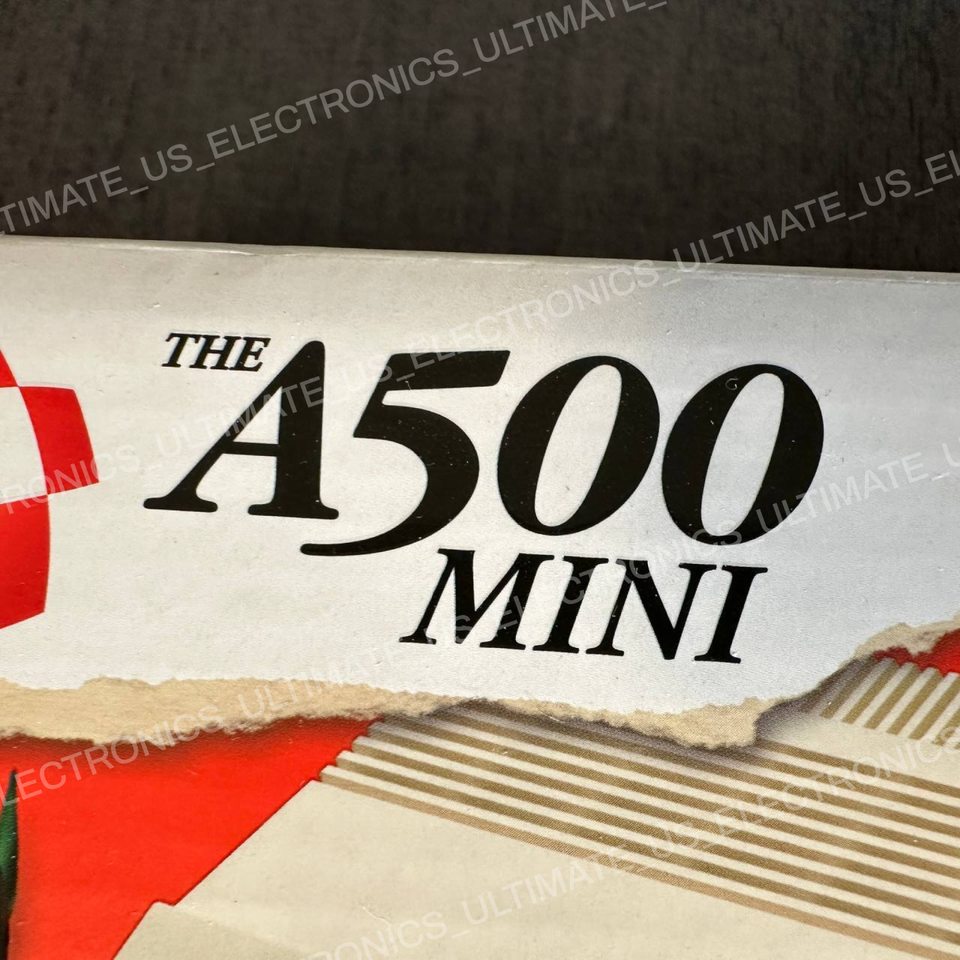 Amiga 500 The A500 Mini 25 Retro Games HDMI Console - Modern 2022 ...