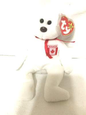 Ty Beanie Baby - MAPLE the Bear (8.5 Inch)(Canada Exclusive) MINT with ...