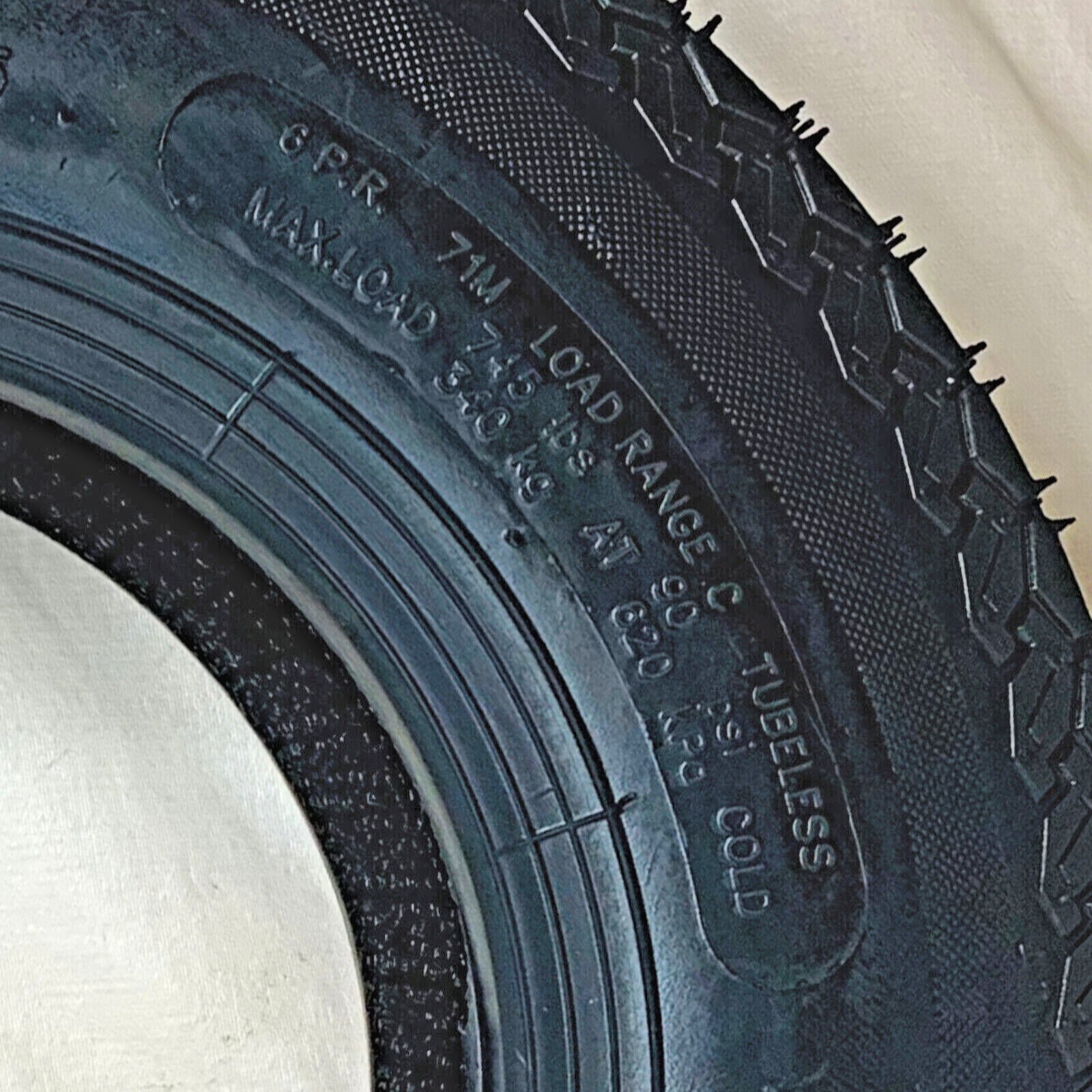 4.80-8 480-8 4.80x8 480x8 Trailer TIRE 6ply Hi-Run Camper Utility Boat ...
