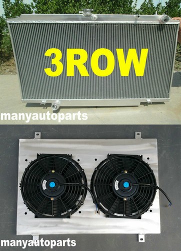 Radiator&Shroud&Fan for NISSAN PATROL GU Y61 2.8TDI RD28/3.0D ZD30 CR ...