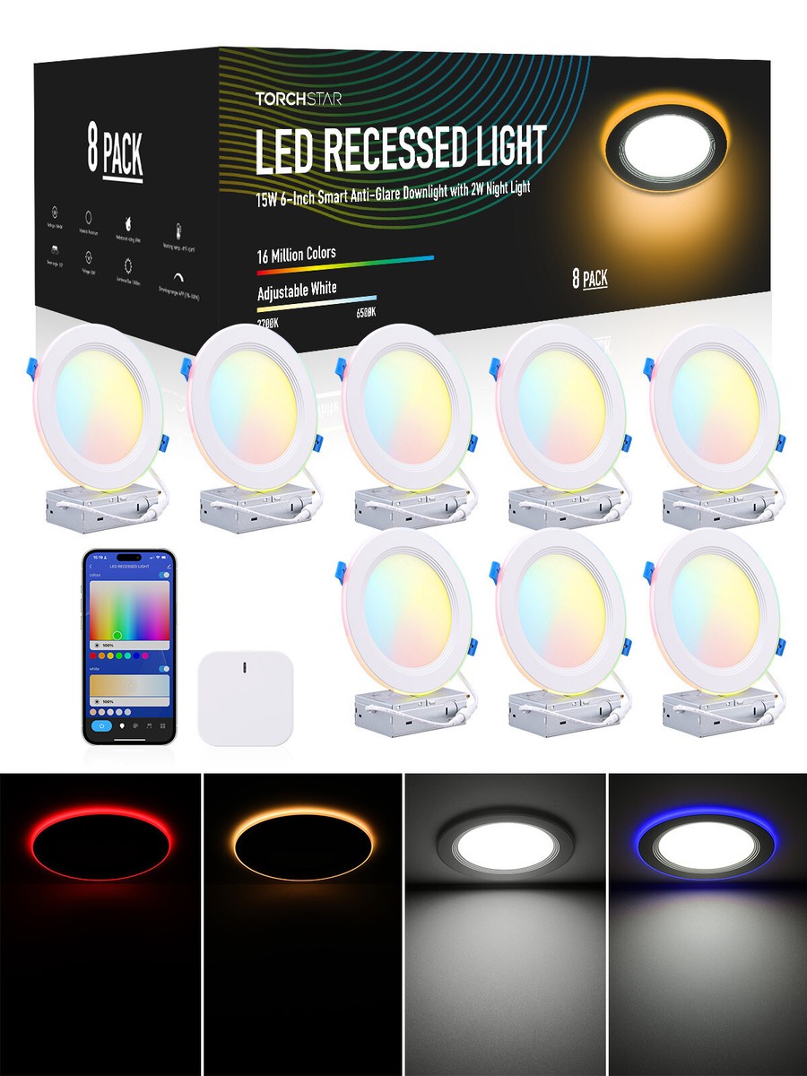 Colored Recessed Lights Smart RL WiZ Pro LED Trims | Cooper Lighting