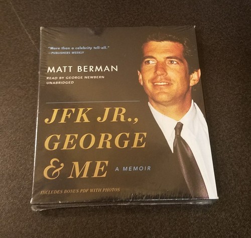 JFK Jr. , George and Me : A Memoir by Matt Berman (2014, Compact Disc ...