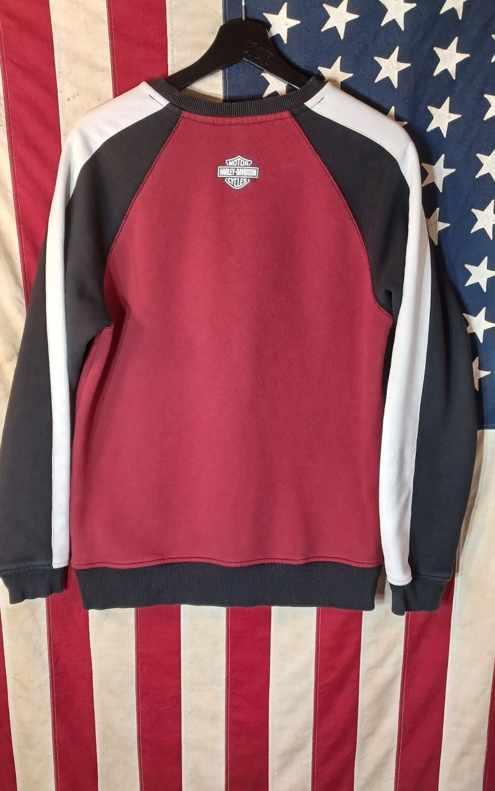 Harley Davidson Genuine Motor Clothes Tri Color Sweat… - Gem