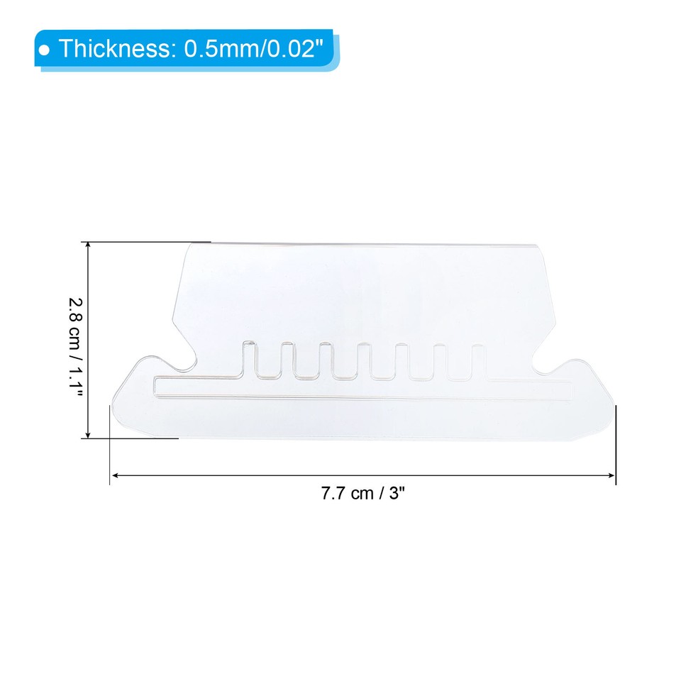 3 Inch File Folder Labels 100pcs File Folder Tabs with Inserts Labels ...