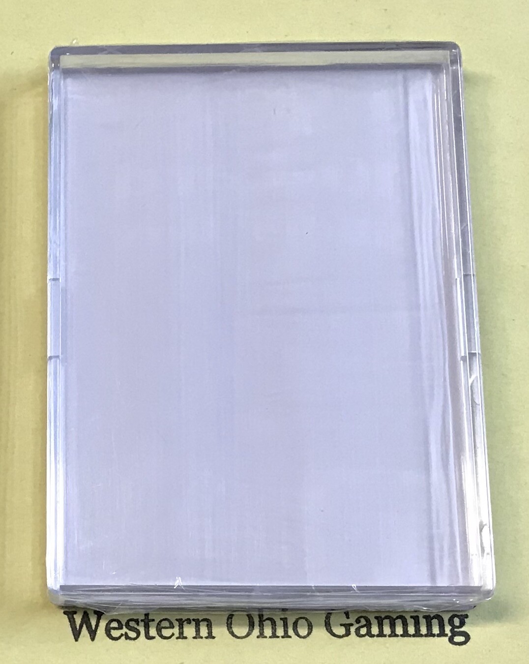 BCW 10 Card Slider Box NEW Plastic Slide Storage Container | eBay