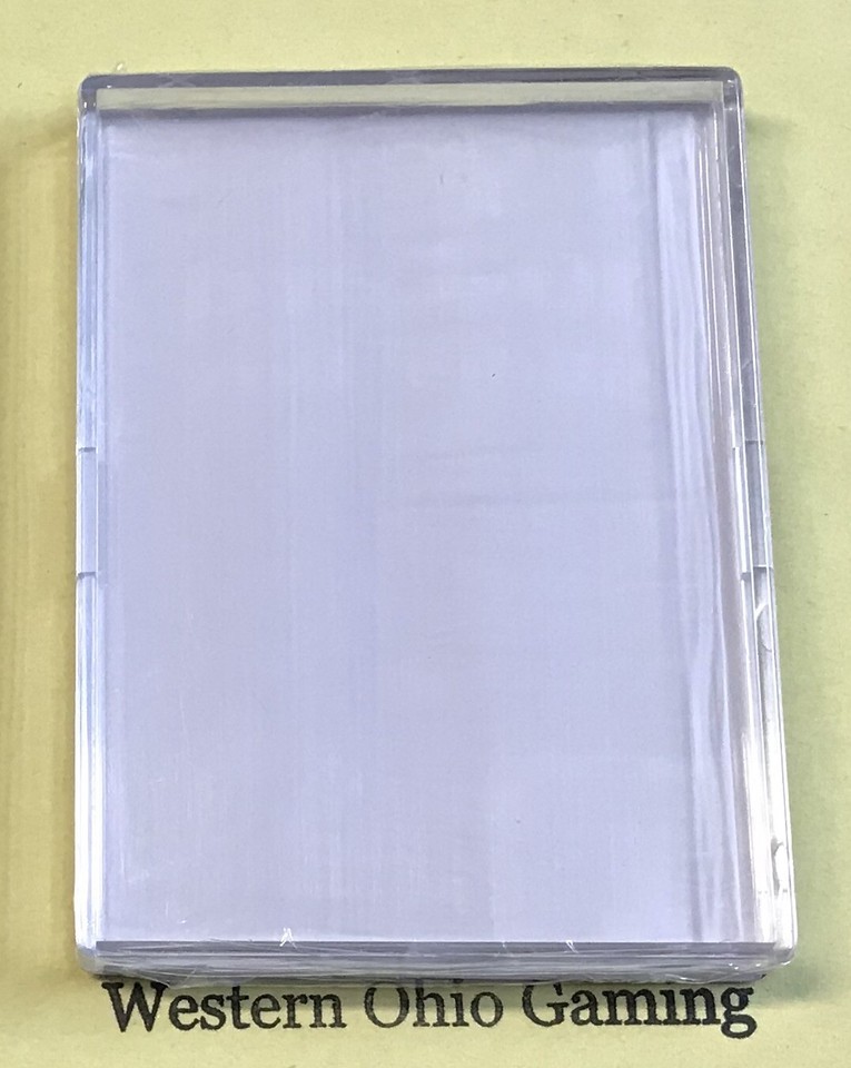 BCW 10 Card Slider Box NEW Plastic Slide Storage Container | eBay