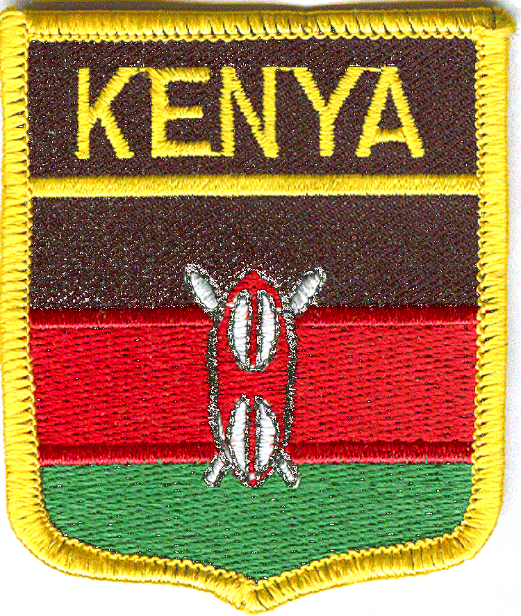 Kenyan Flag Shield Png