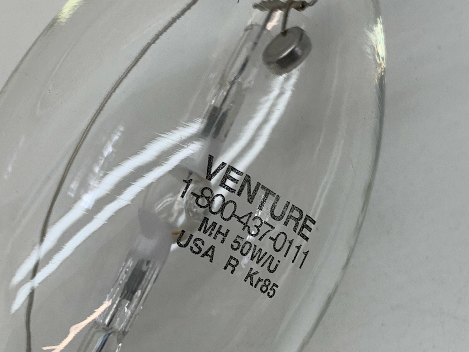 Venture MH50W/U 50-Watt Metal Halide Lamp Light Bulb 50W E26 Medium ...