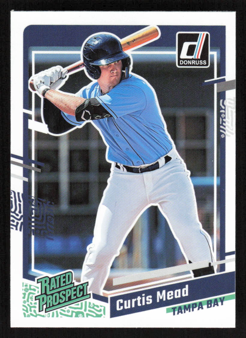 2023 Donruss Curtis Mead #64 Baseball Tampa Bay Rays RP | eBay
