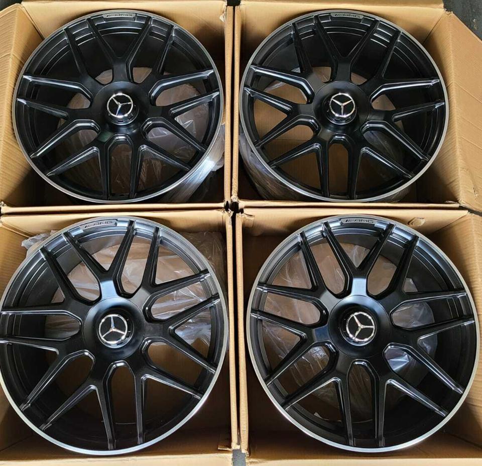 20" AMG S Class factory Mercedes OEM wheels S550 CL550 S500 S600 S580 ...