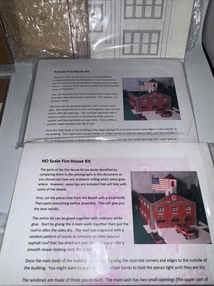 DPM Design Preservation Models Models HO Scale Model Train Building ...