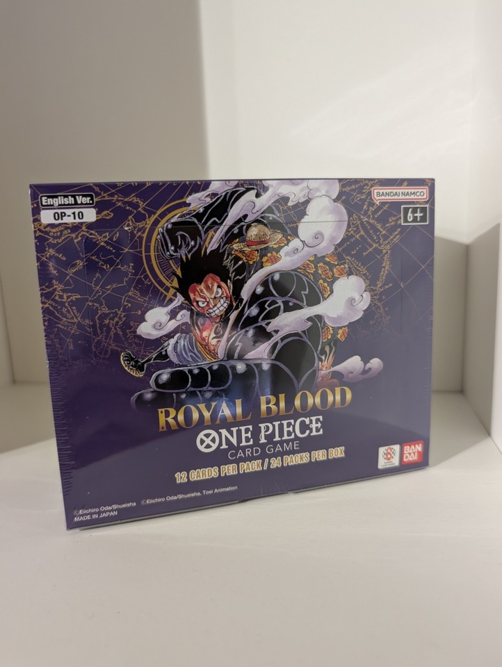 Booster Box One Piece OP-10 Royal Blood ENG Perfect Condition Sealed | eBay