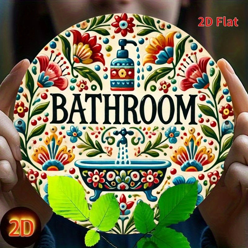 Tin Metal Signs Home Décor 2D flat Decorative Signs & Plaques print ...