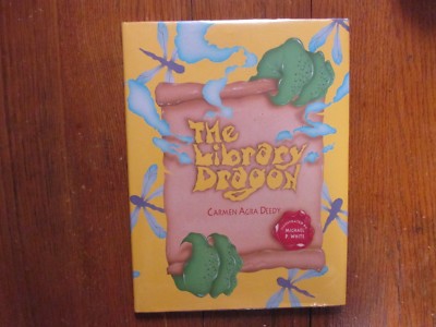 CARMEN AGRA DEEDY Signed Book("THE LIBRARY DRAGON"-1994 Edition ...