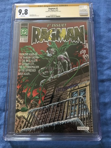 Ragman #1 - DC - CGC SS 9.8 - Signed by Pat Broderick | eBay