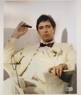 Al Pacino signed 11x14 photo autograph Godfather Scarface ~ Beckett BAS ...