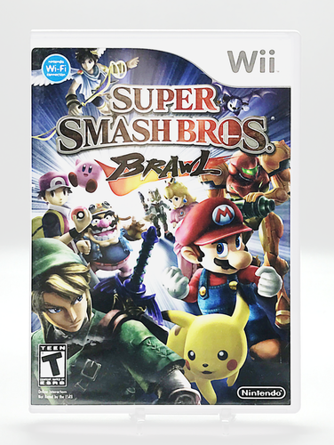 SUPER SMASH BROS BRAWL Nintendo Wii Smash Brothers 45496900397| eBay