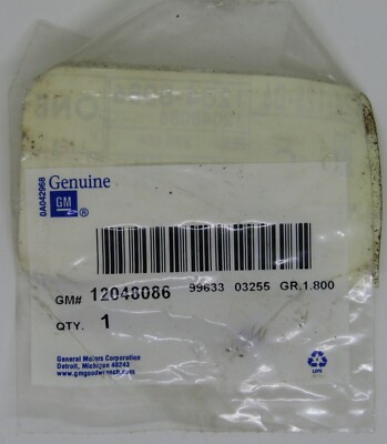NEW GENUINE GM GENERAL MOTORS OEM SEAL PART NO. 12048086 | eBay