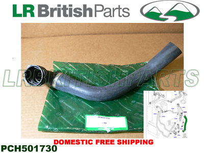 LAND ROVER ENGINE TO RADIATOR LOWER HOSE RANGE ROVER 06-09 4.2 NEW ...