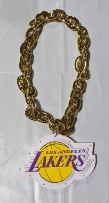 Los Angeles Lakers Foam Fan Chain - LIGHT UP - Team LED Necklace Big ...