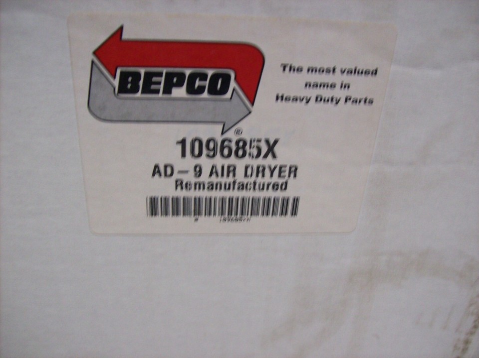 Bepco Genuine AD-9 Air Dryer 109685X / Remanufactured | eBay