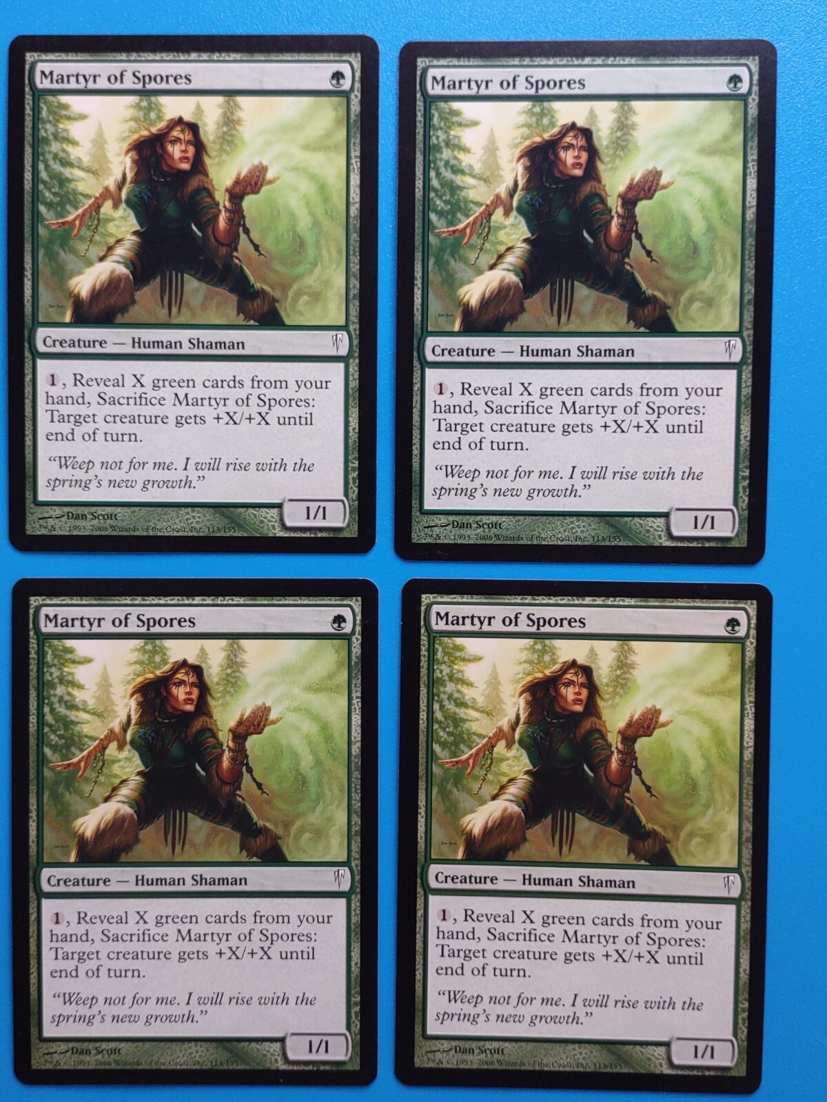 MTG 4x Martyr of Spores x4 NM Coldsnap Magic the Gathering Playset | eBay
