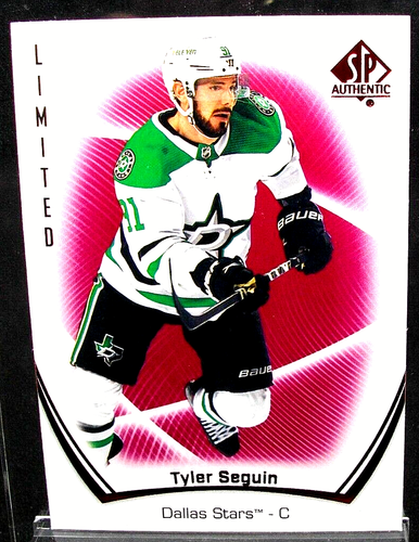 **LIQUIDATION** 2021-22/21-22 UD SP AUTHENTIC TYLER SEGUIN RED PARALLEL ...
