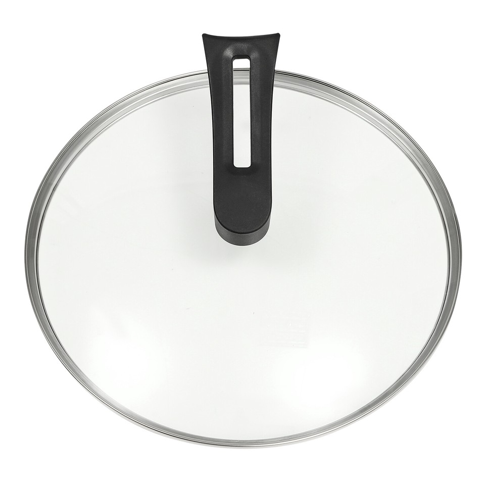 Large Honeycomb Wok Pan with Lid & Stainless Steel Steamer Cooking Pot ...