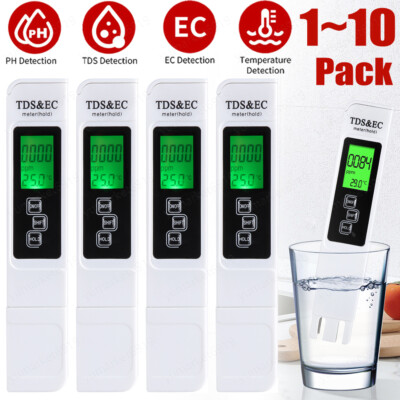 TDS Meter Digital Water Quality Tester Testing Kits Drinking Water 0 ...